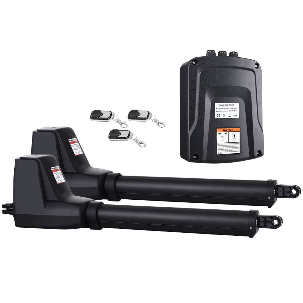 LockMaster Automatic Electric Gate Opener Double Swing Remote Control ...