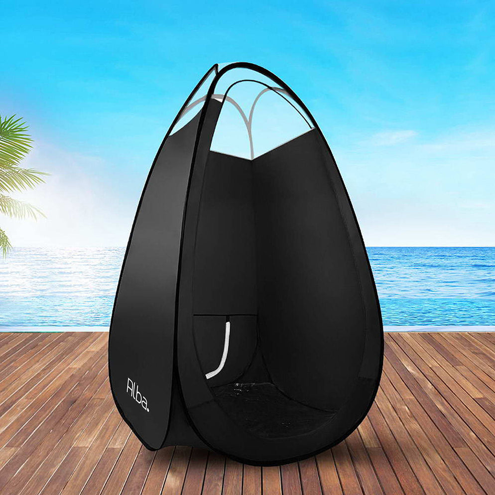Portable Pop Up Tanning Tent Spray Tan Tent Sunless Body Tanning Sun C ...